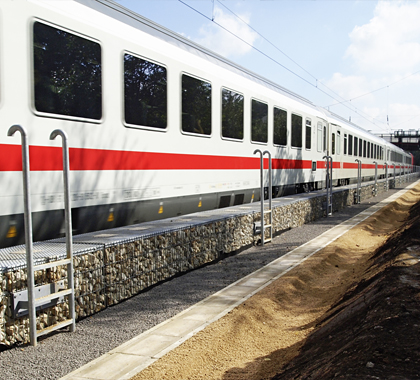 Innovativer Lärmschutz an Schienenwegen - System||Bahn