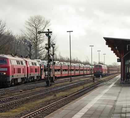Die Marschbahn – eine außergewöhnliche Grenzstrecke - System||Bahn